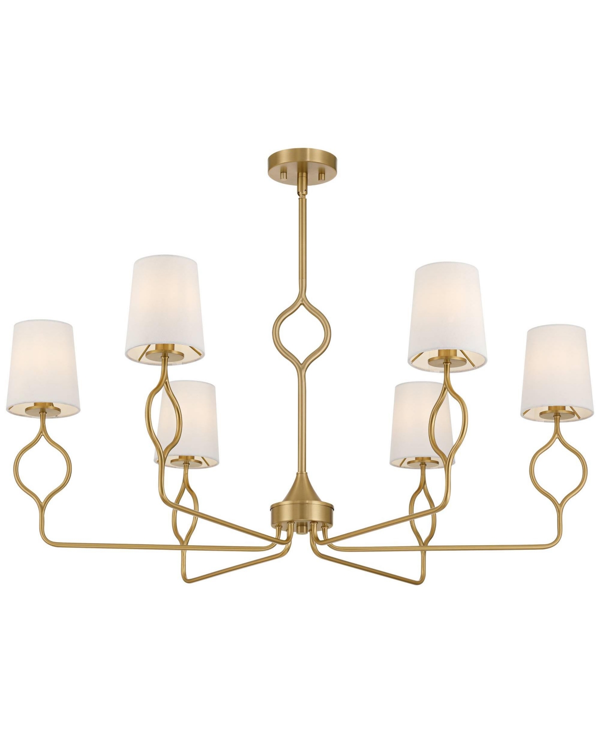 Click here for Possini Euro Design Pirouette 40"W Warm 6-Lig... prices