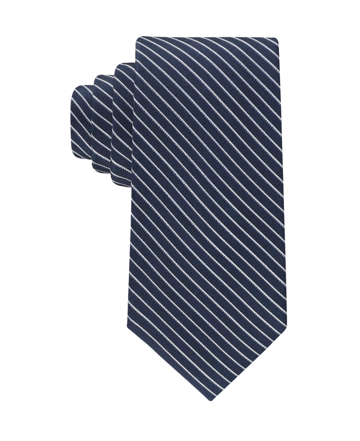 Click here for Calvin Klein Mens Classic Fit Manzon Striped Tie -... prices