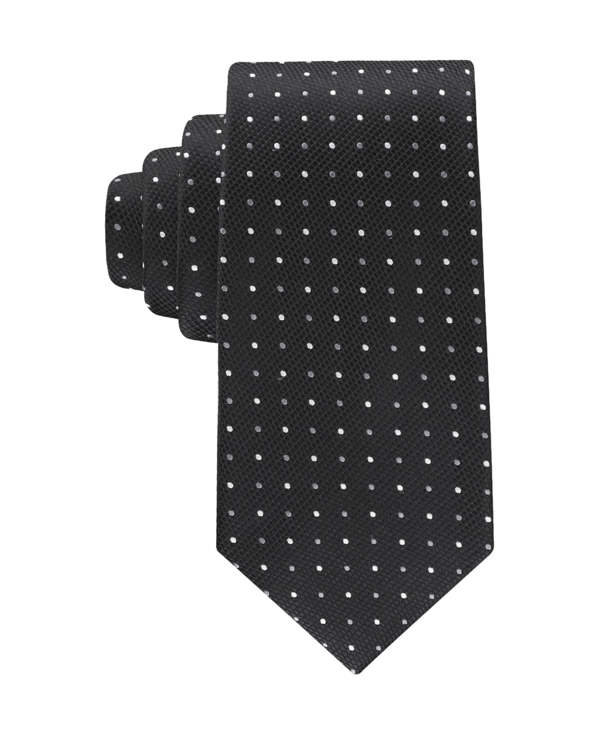 Click here for Tommy Hilfiger Mens Newport Dot Pattern Tie - Blac... prices