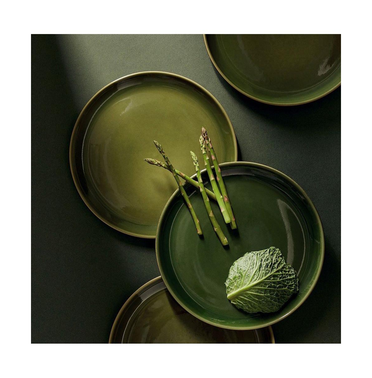 Click here for Gharyan Stoneware  Stoneware Flat Dinner Plate | E... prices