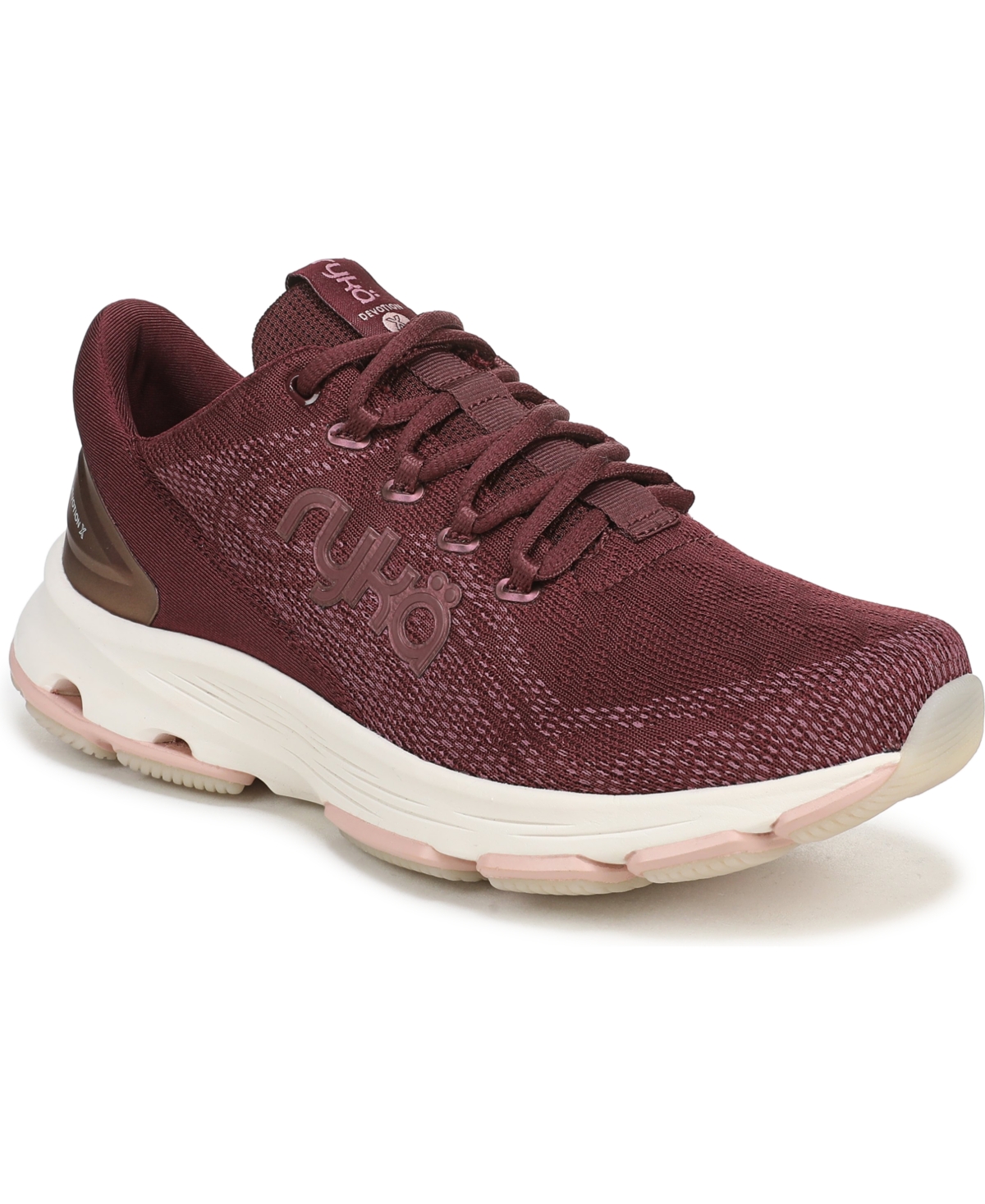 Click here for Ryka Womens Devotion X Lace Up Walking Sneakers -... prices
