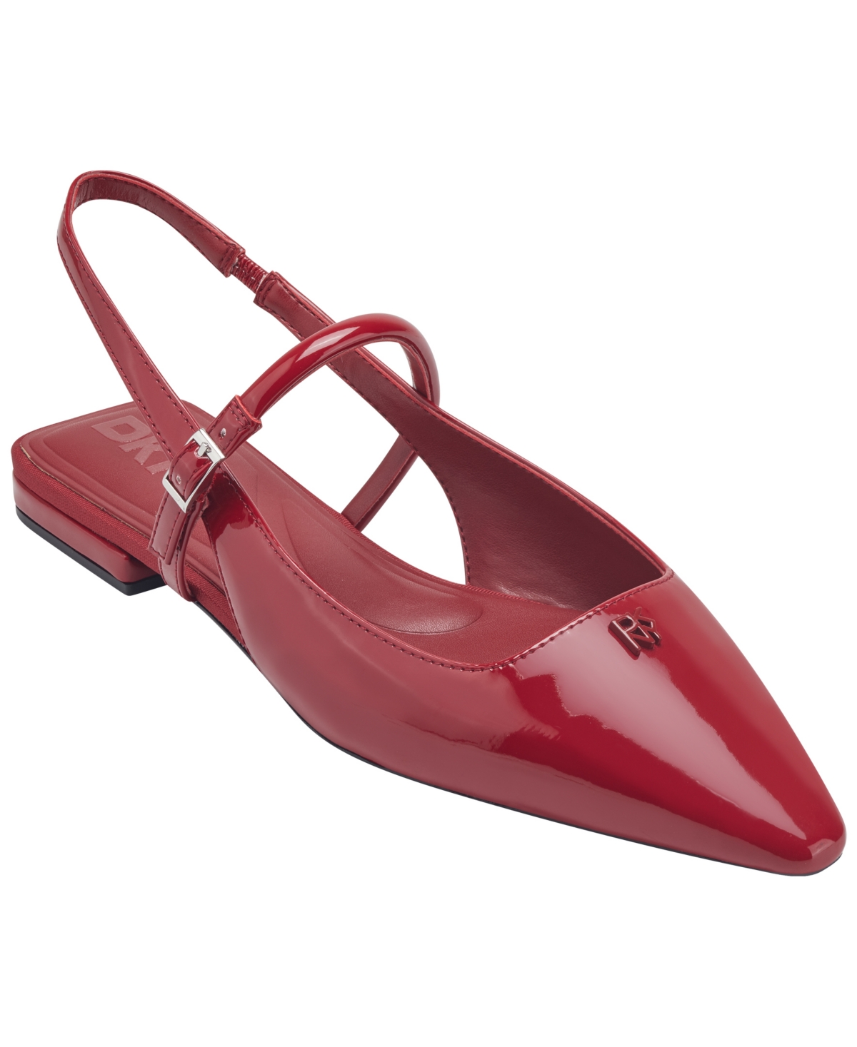 Click here for Dkny Womens Cairo Slingback Flats - Ruby Red prices