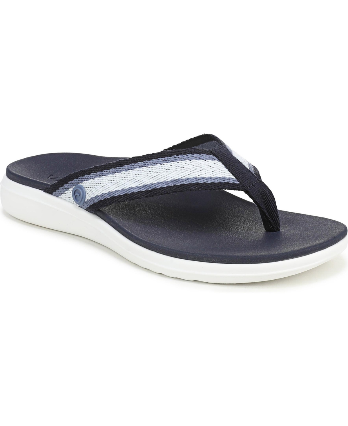 Click here for Vionic Womens Indigo Thong Sandals - Navy blazer m... prices