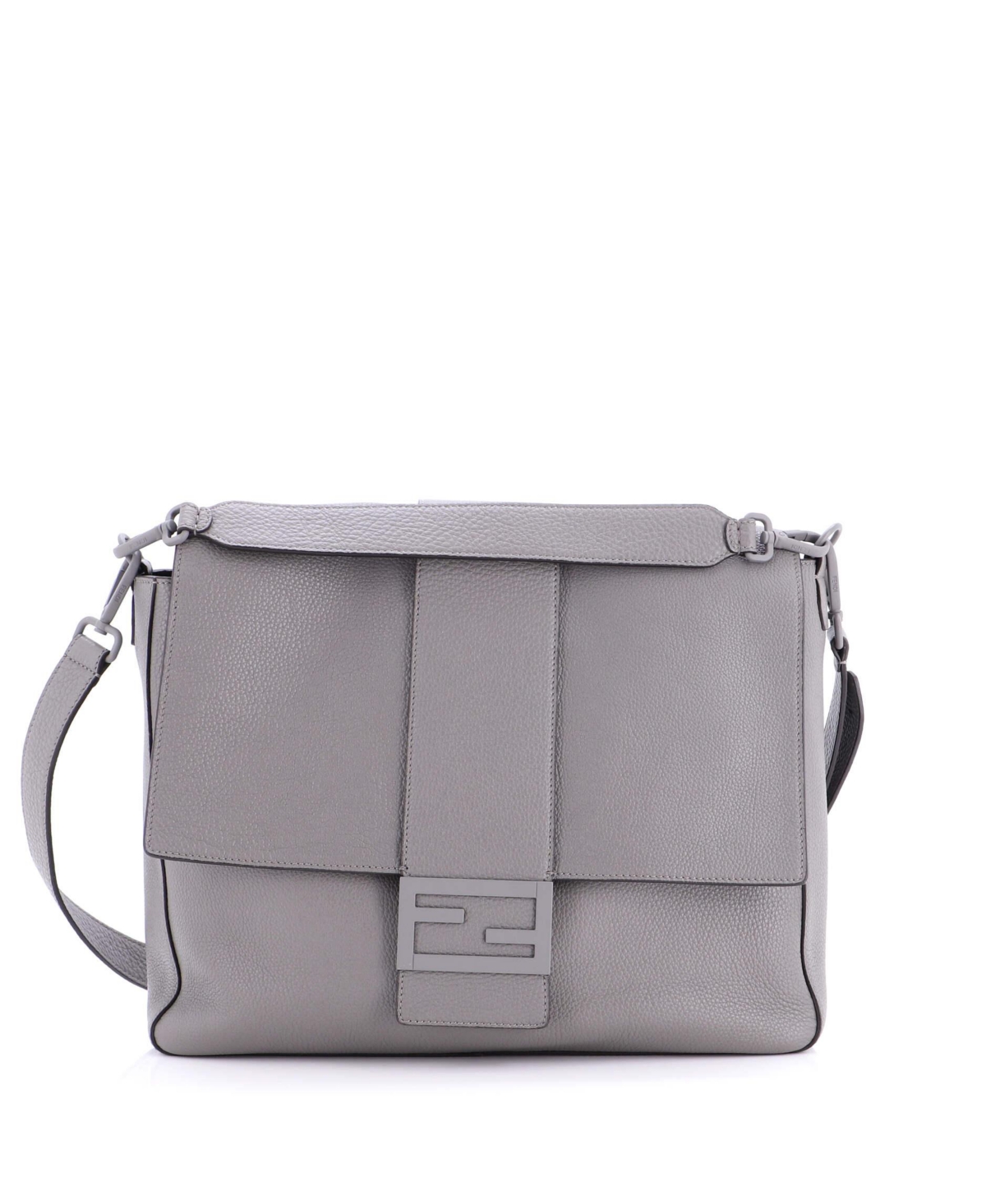 Click here for Pre-Owned Fendi Large Baguette Flap Messenger Bag... prices