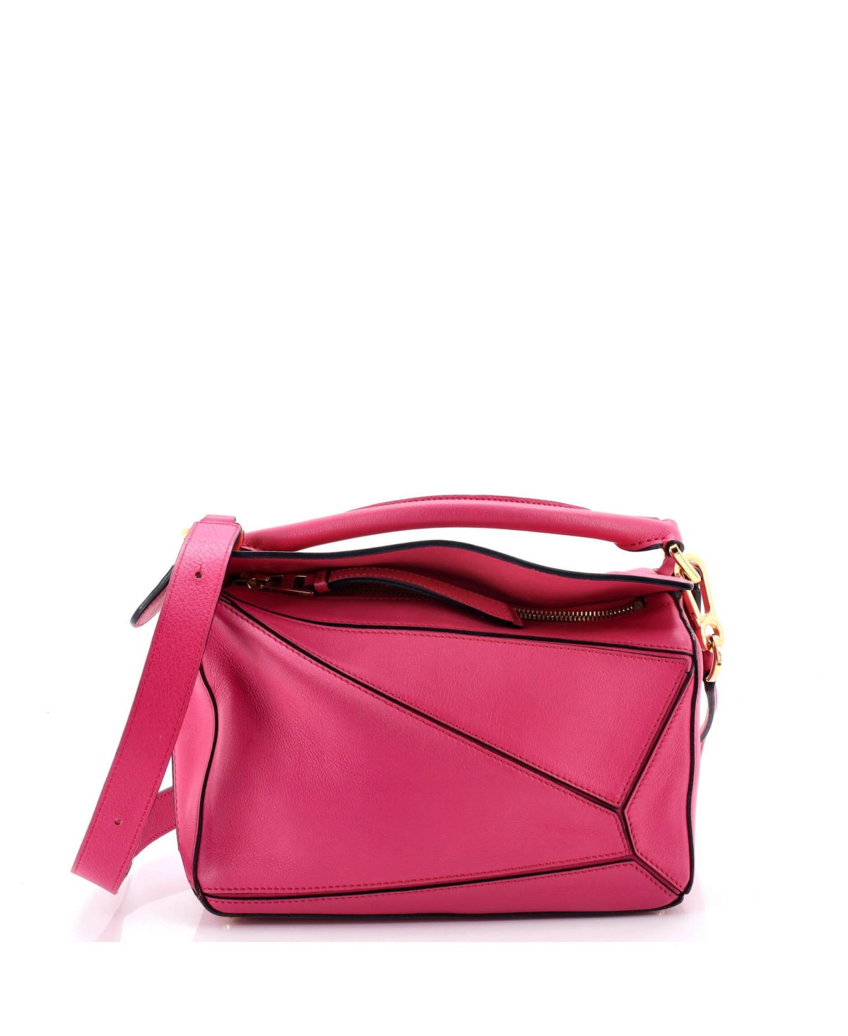 Click here for Pre-Owned Loewe Small Puzzle Bag Leather - Pink prices