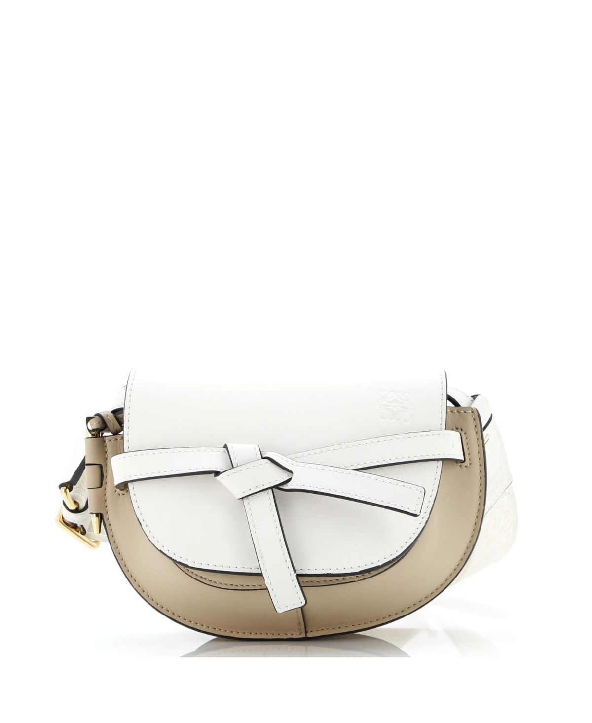 Click here for Pre-Owned Loewe Mini Gate Dual Shoulder Bag Leathe... prices