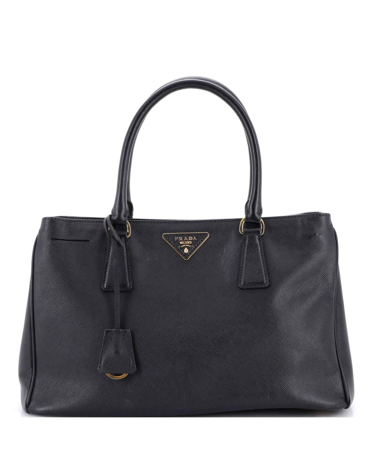 Click here for Pre-Owned Prada Medium Lux Open Tote Saffiano Leat... prices