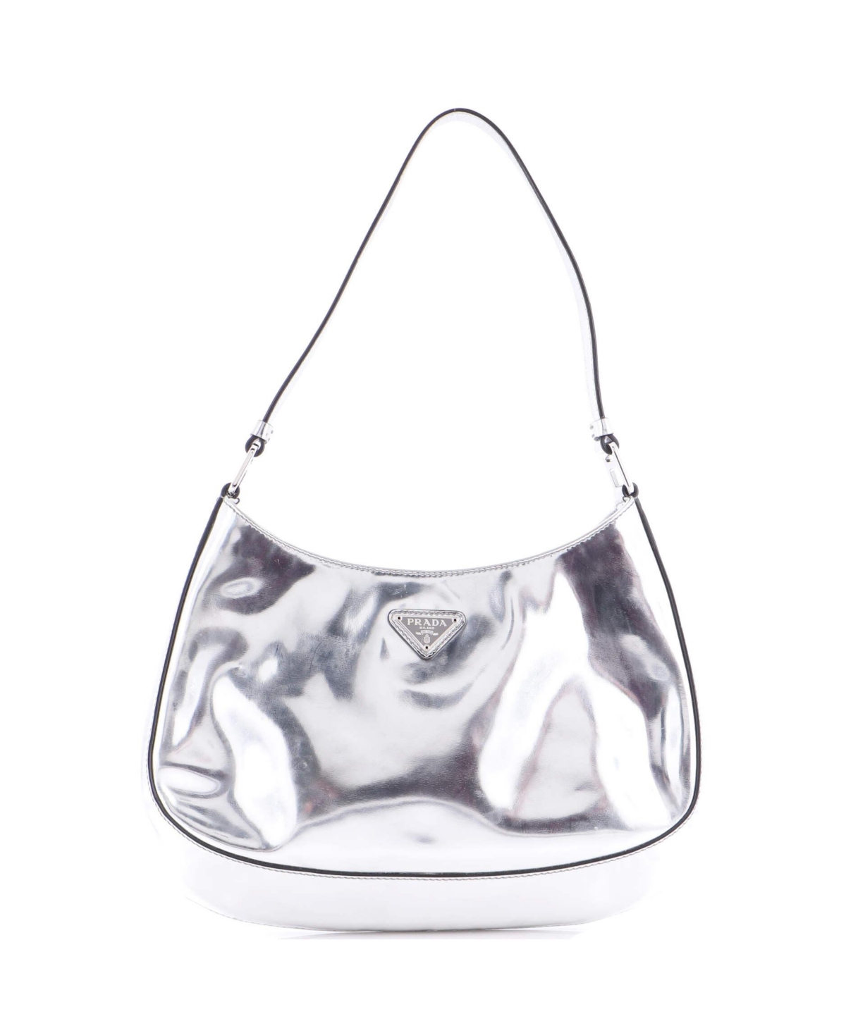 Click here for Pre-Owned Prada Medium Cleo Shoulder Bag Spazzolat... prices