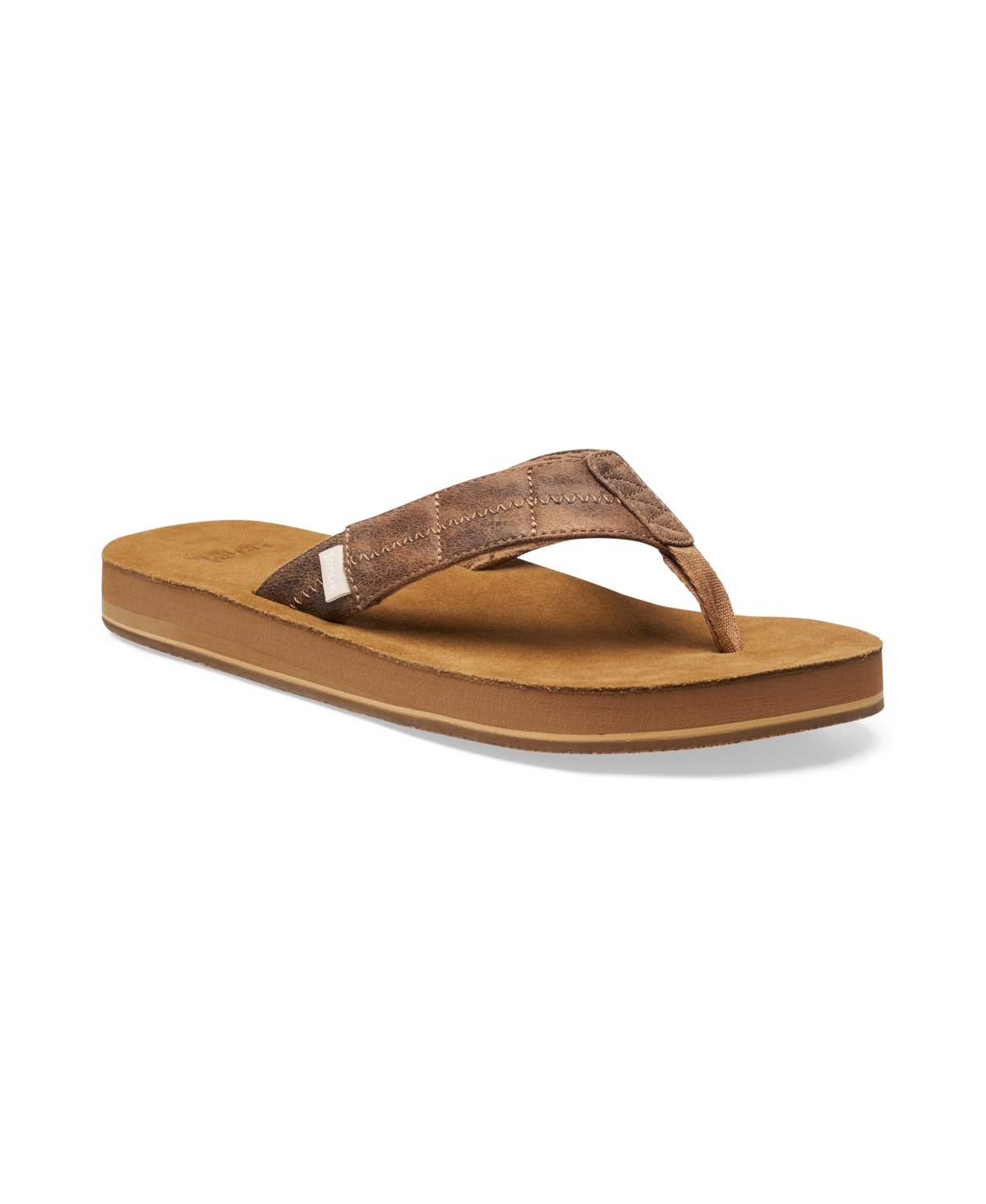 Click here for Sanuk Mens Hideout Sandals - Tobacco brown prices