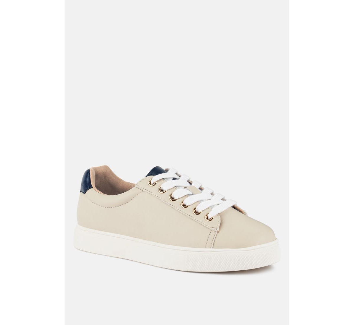 Click here for London Rag Womens Colette Croc Back Panel Sneakers... prices