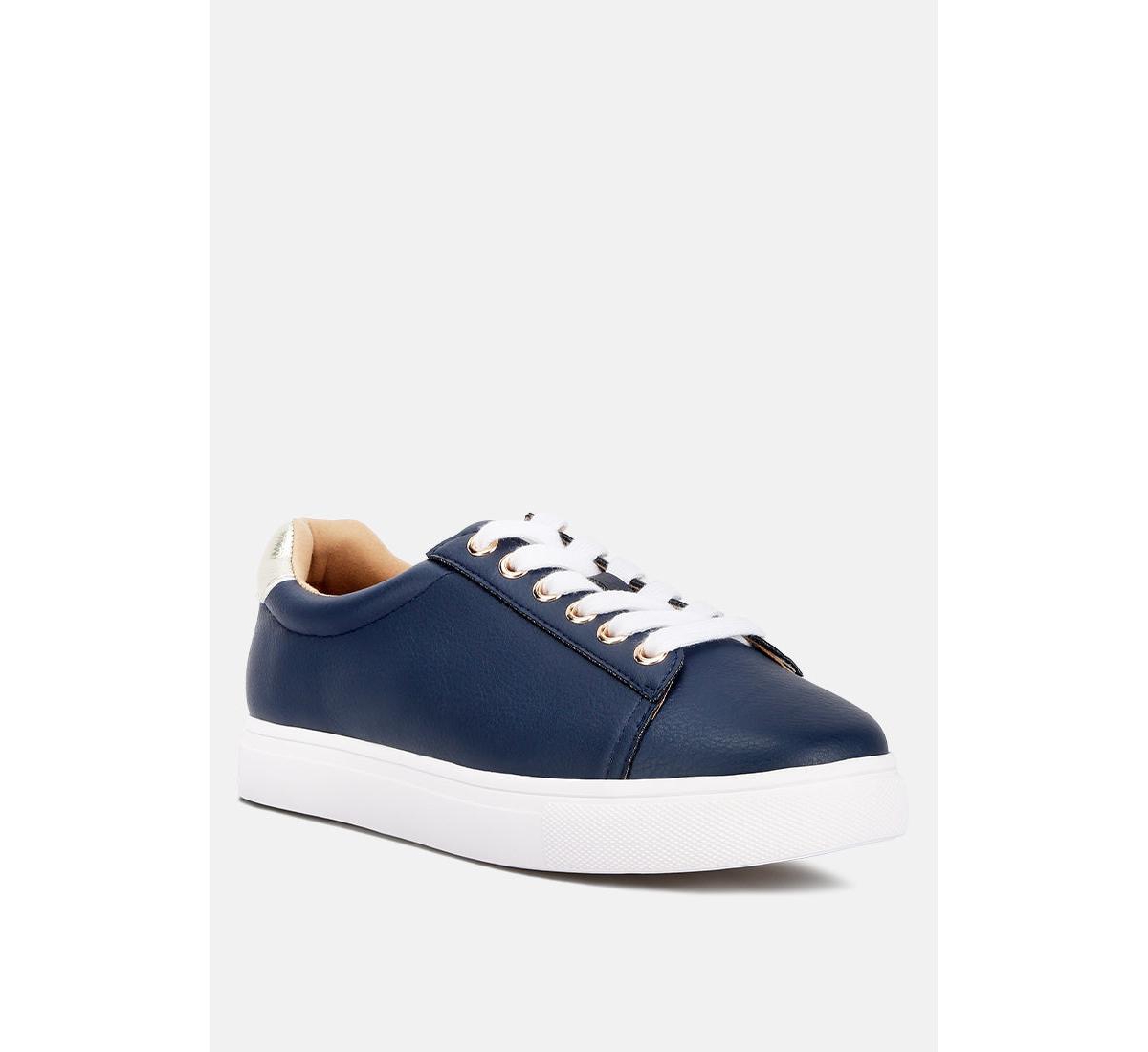 Click here for London Rag Womens Colette Croc Back Panel Sneakers... prices