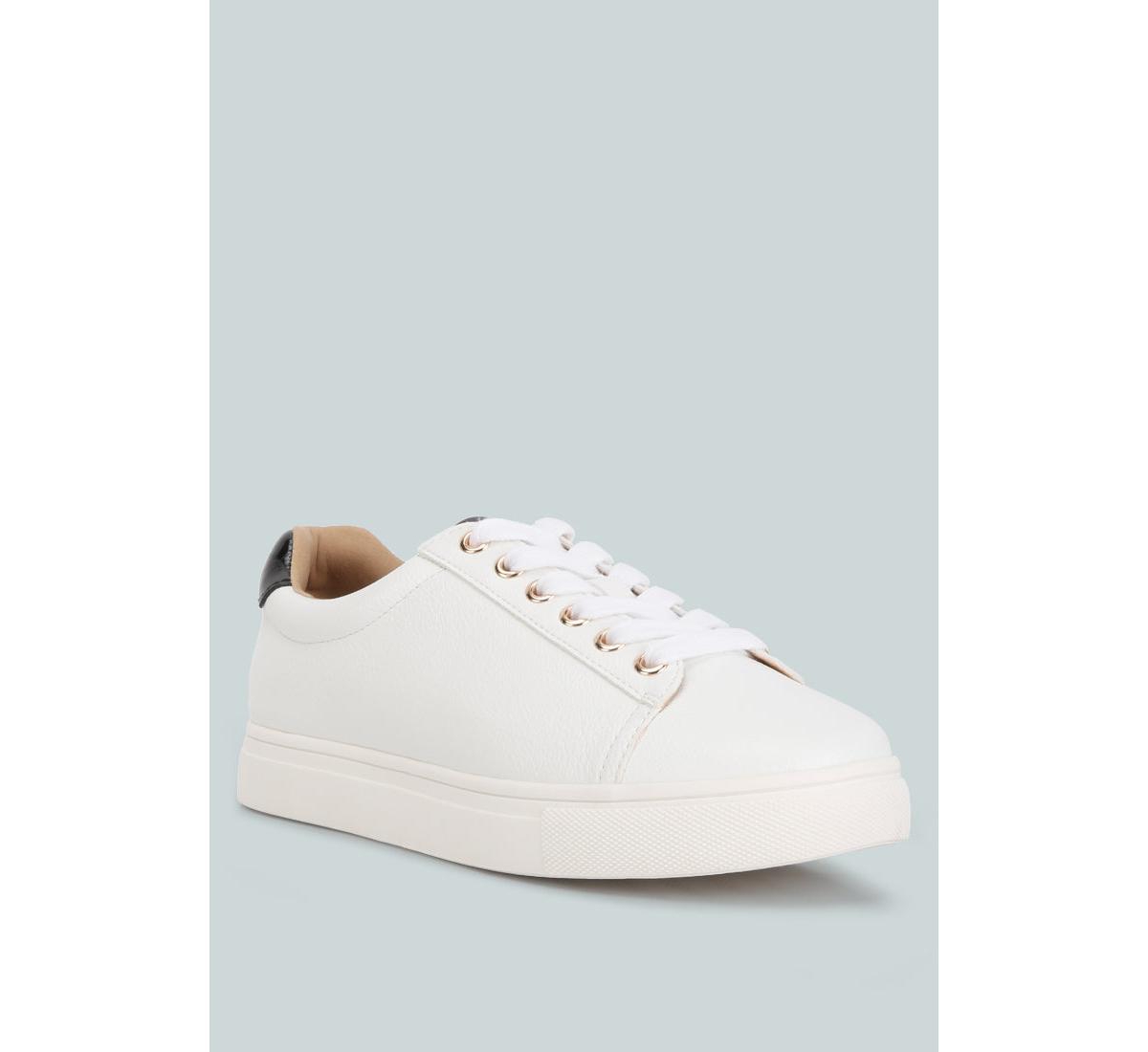 Click here for London Rag Womens Colette Croc Back Panel Sneakers... prices