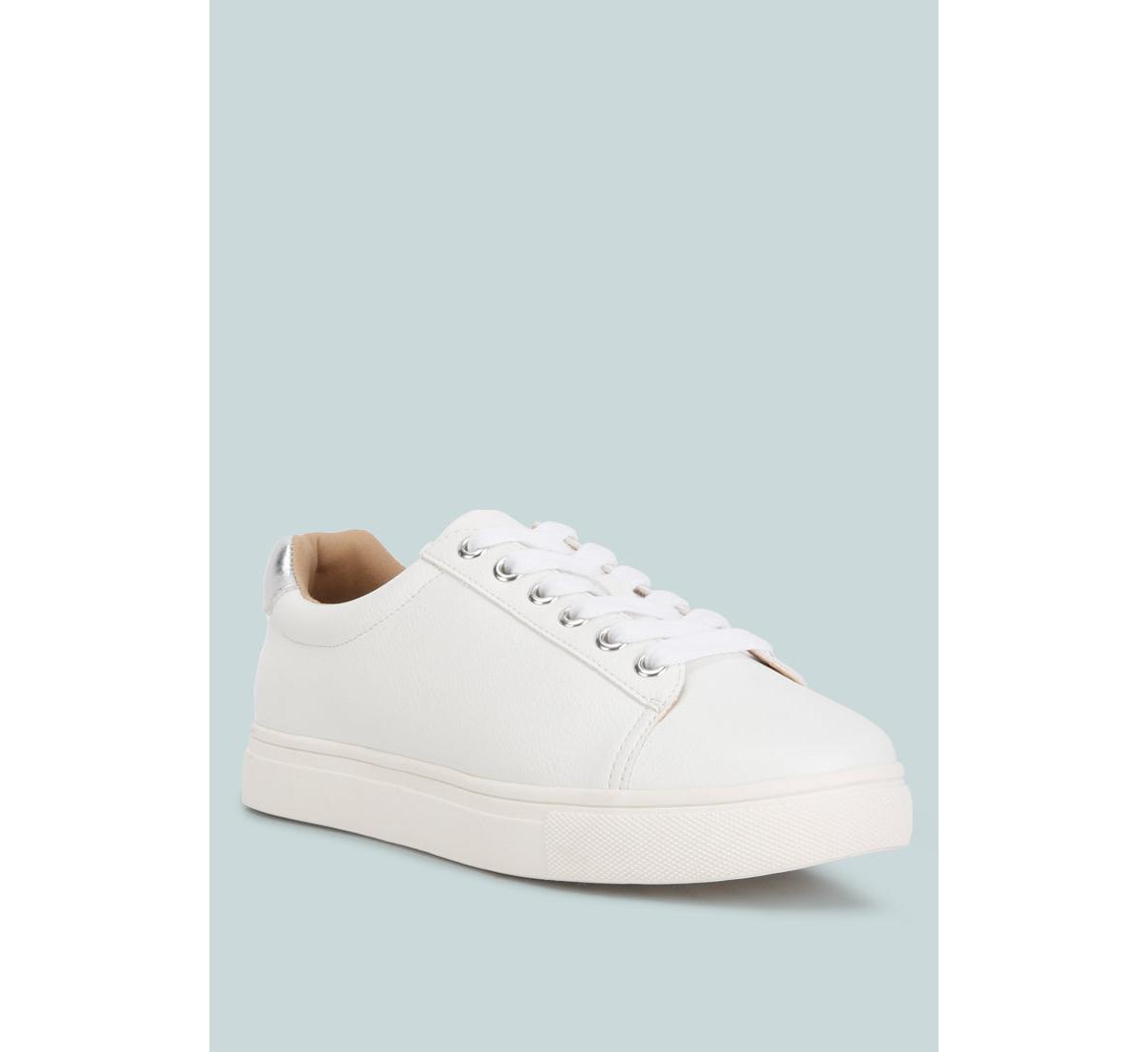 Click here for London Rag Womens Colette Croc Back Panel Sneakers... prices