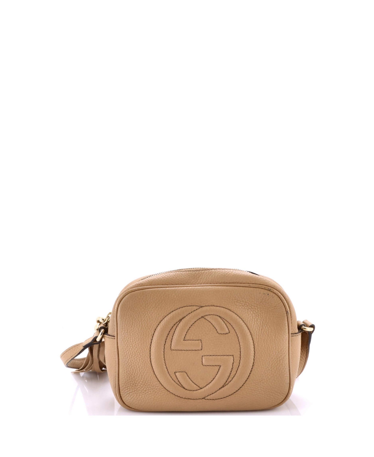 Click here for Pre-Owned Gucci Small Soho Disco Crossbody Bag Lea... prices