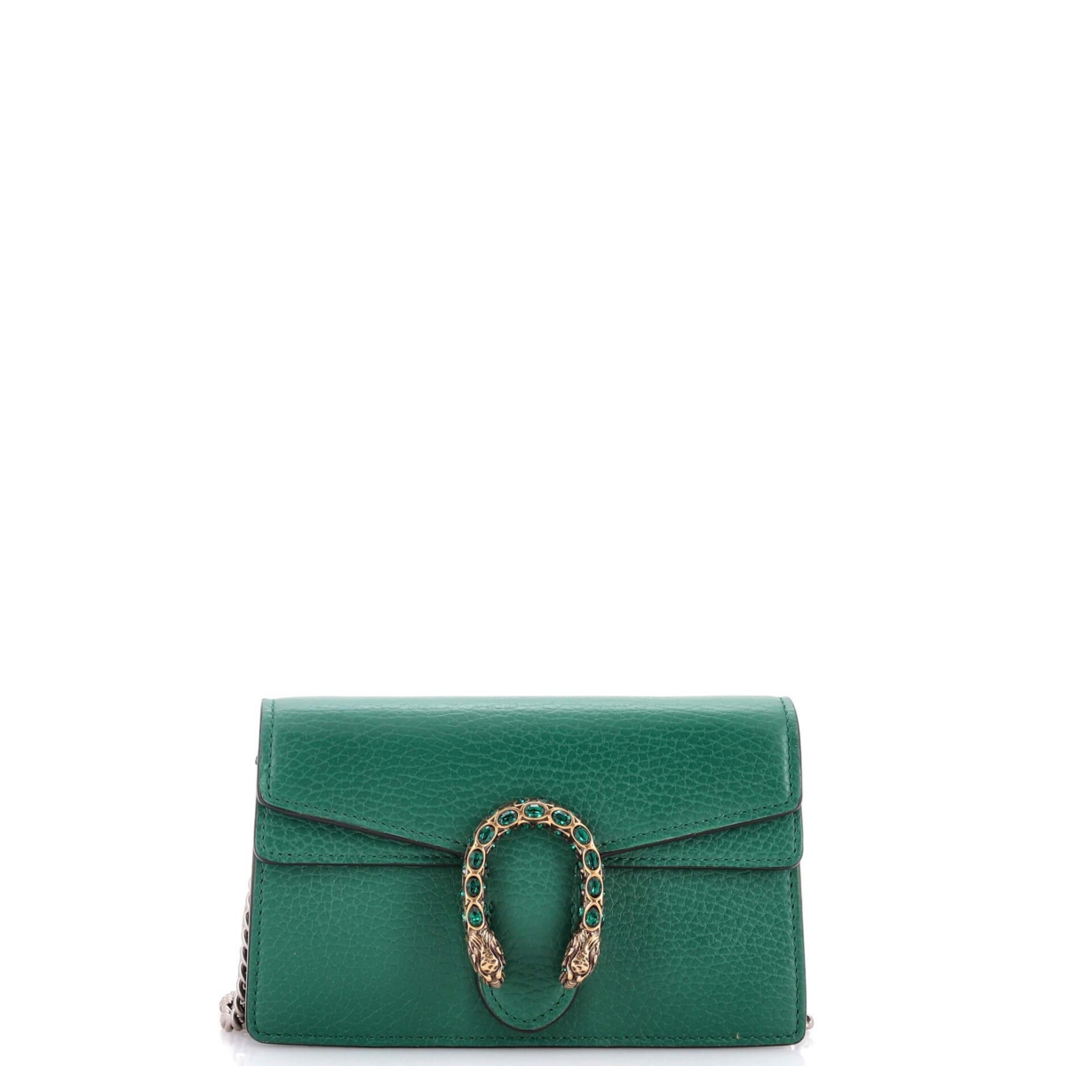 Click here for Pre-Owned Gucci Super Mini Dionysus Bag Leather -... prices