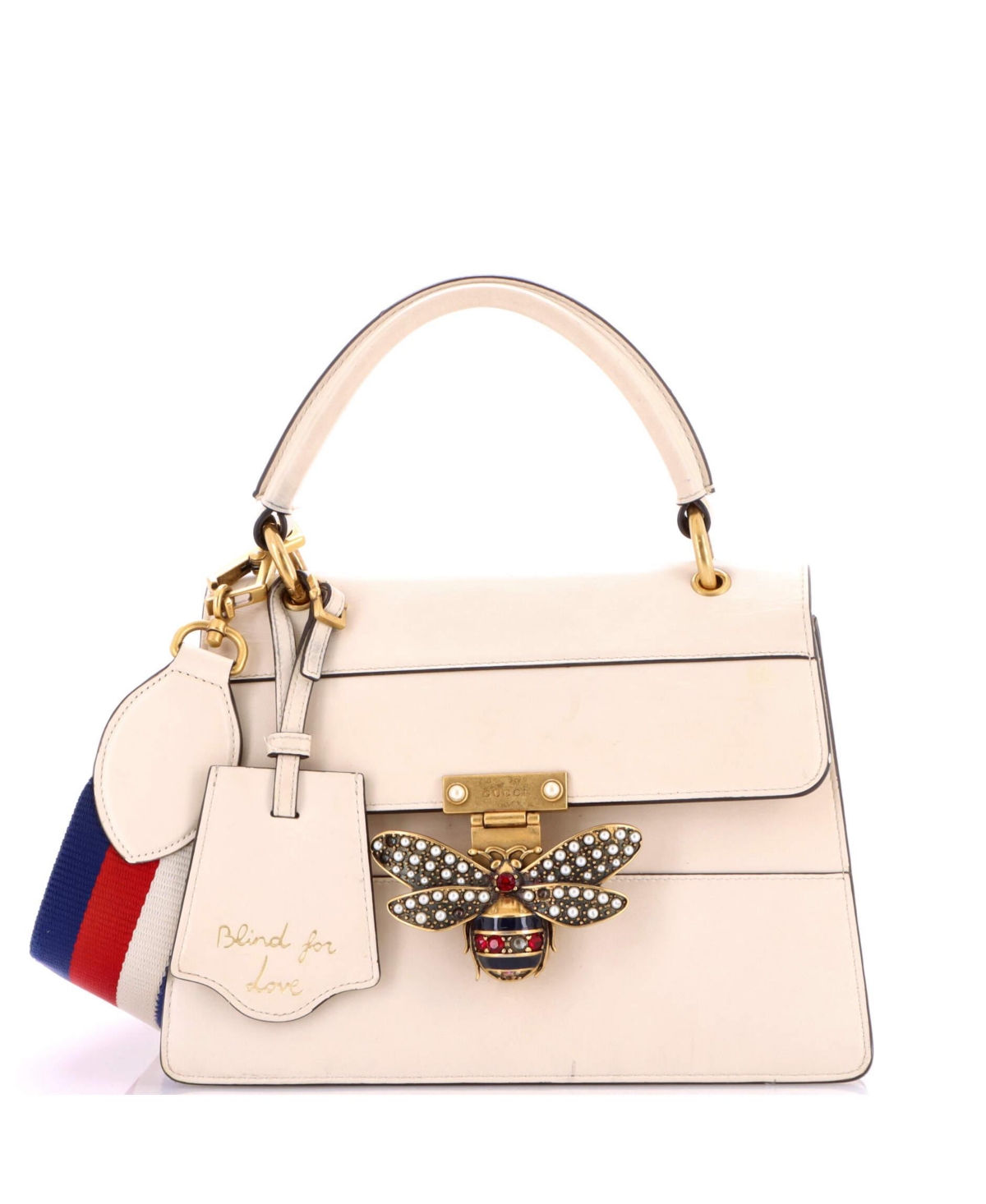 Click here for Pre-Owned Gucci Small Queen Margaret Top Handle Ba... prices