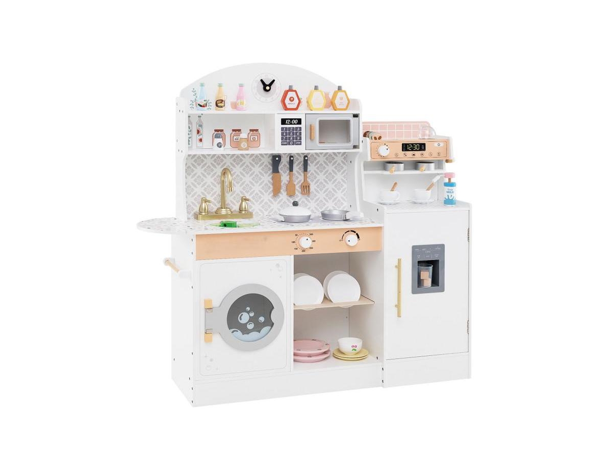Click here for Hongge Kids Kitchen Set Wooden with Coffee Makers... prices