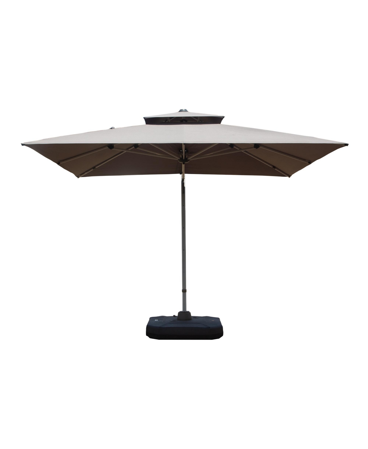 Click here for Mondawe 10 ft. Square Cantilever Umbrella with Cen... prices