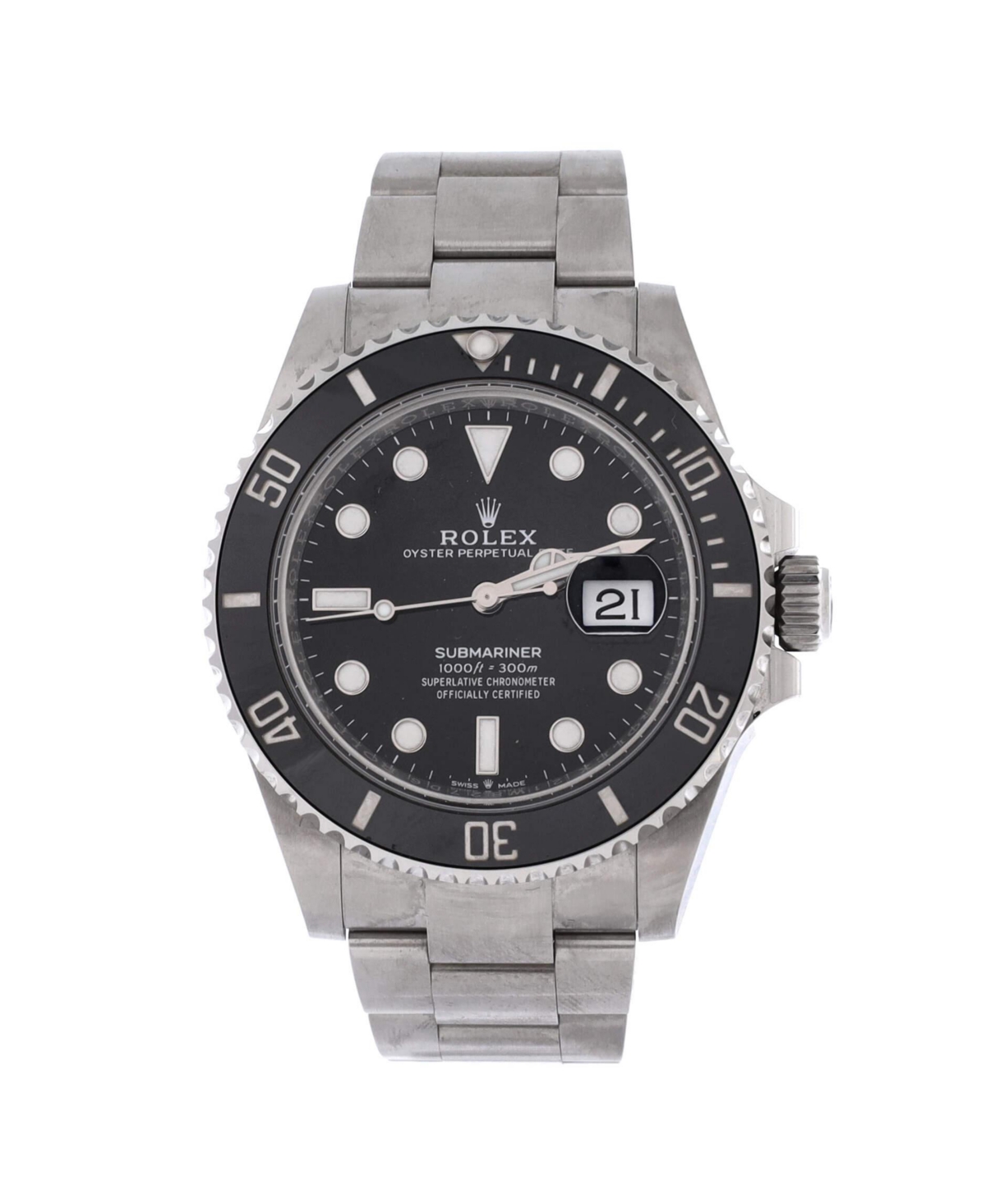 Click here for Pre-owned Rolex Oyster Perpet - Dial color: black prices