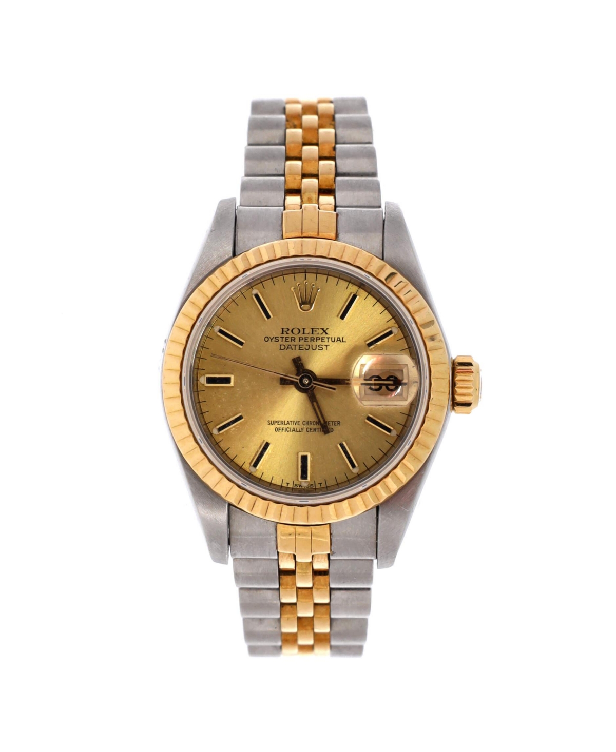 Click here for Pre-owned Rolex Oyster Perpet - Dial color: gold prices