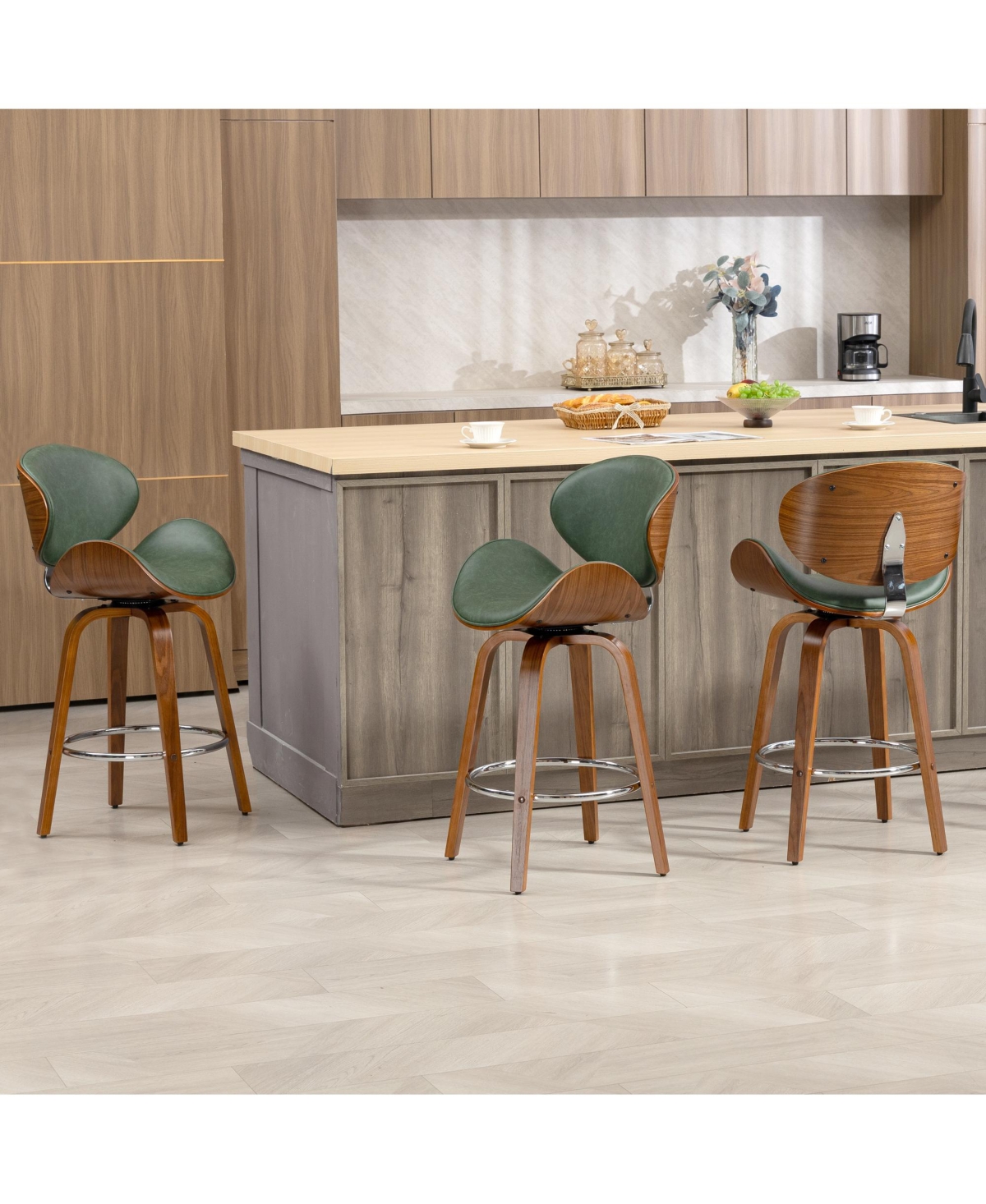 Click here for Dyhome Bar Stools Set of 3  28 Inches Modern Count... prices