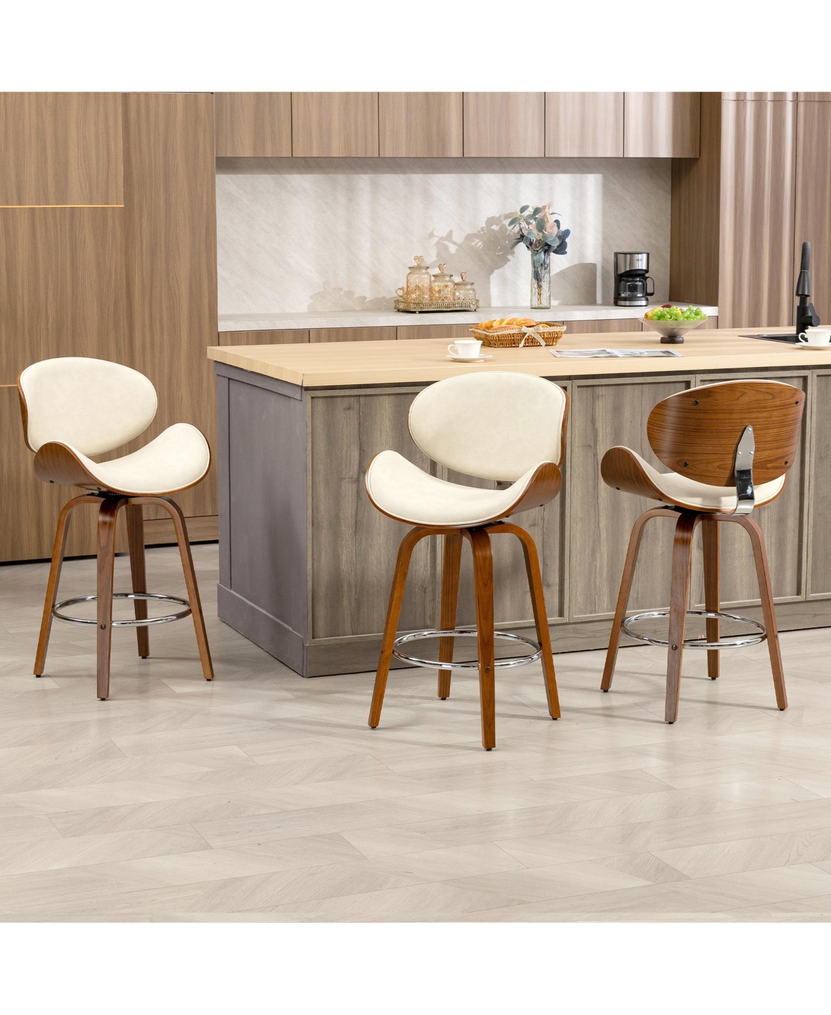 Click here for Dyhome Bar Stools Set of 3  28 Inches Modern Count... prices