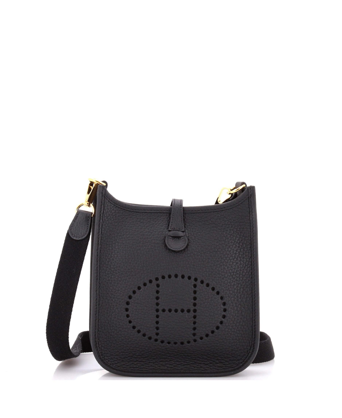 Click here for Pre-Owned HERMES Tpm Evelyne Bag Gen Iii Clemence... prices