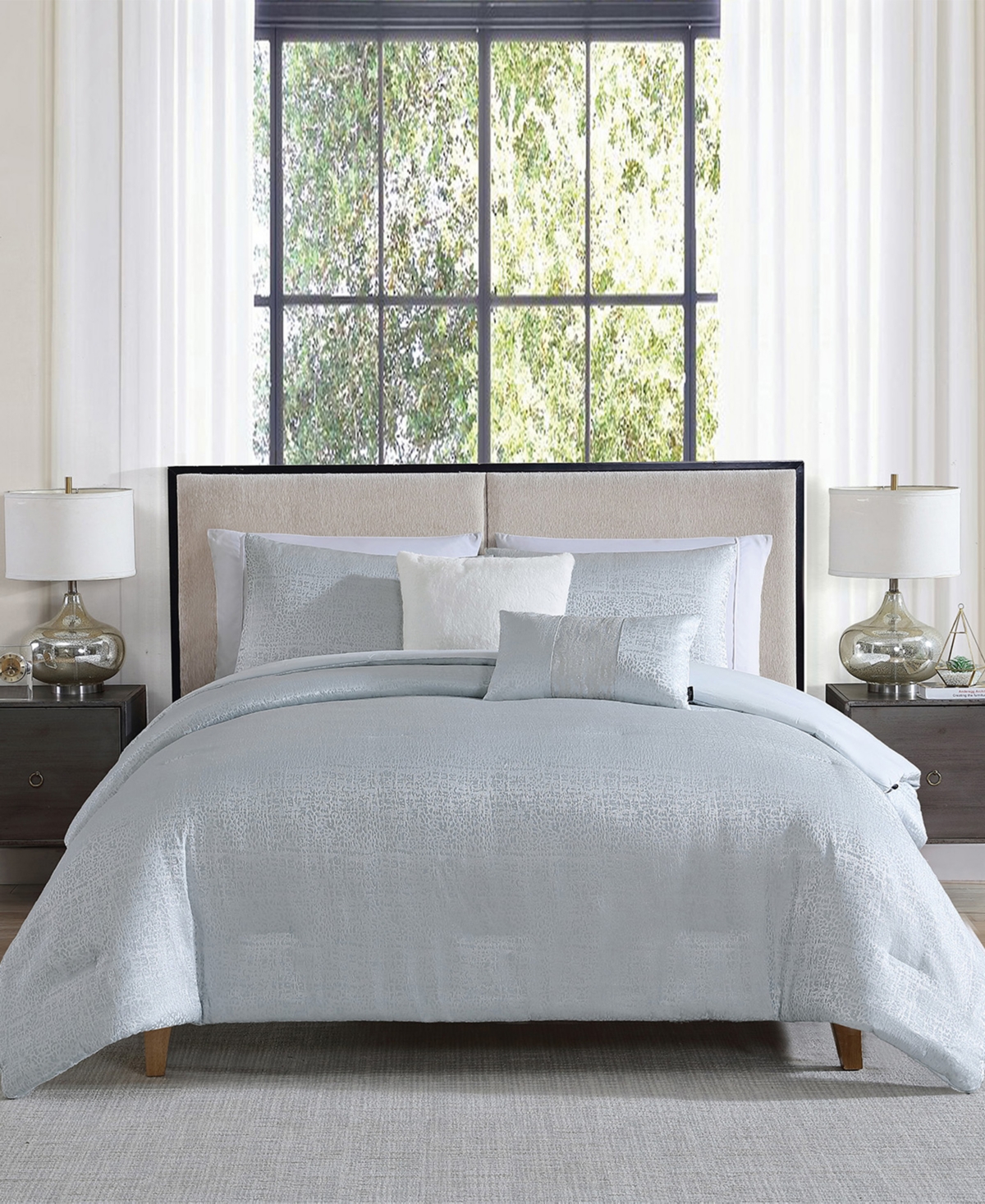 Click here for Vcny Home Sterling Abstract Jacquard 5-Pc. Comfort... prices