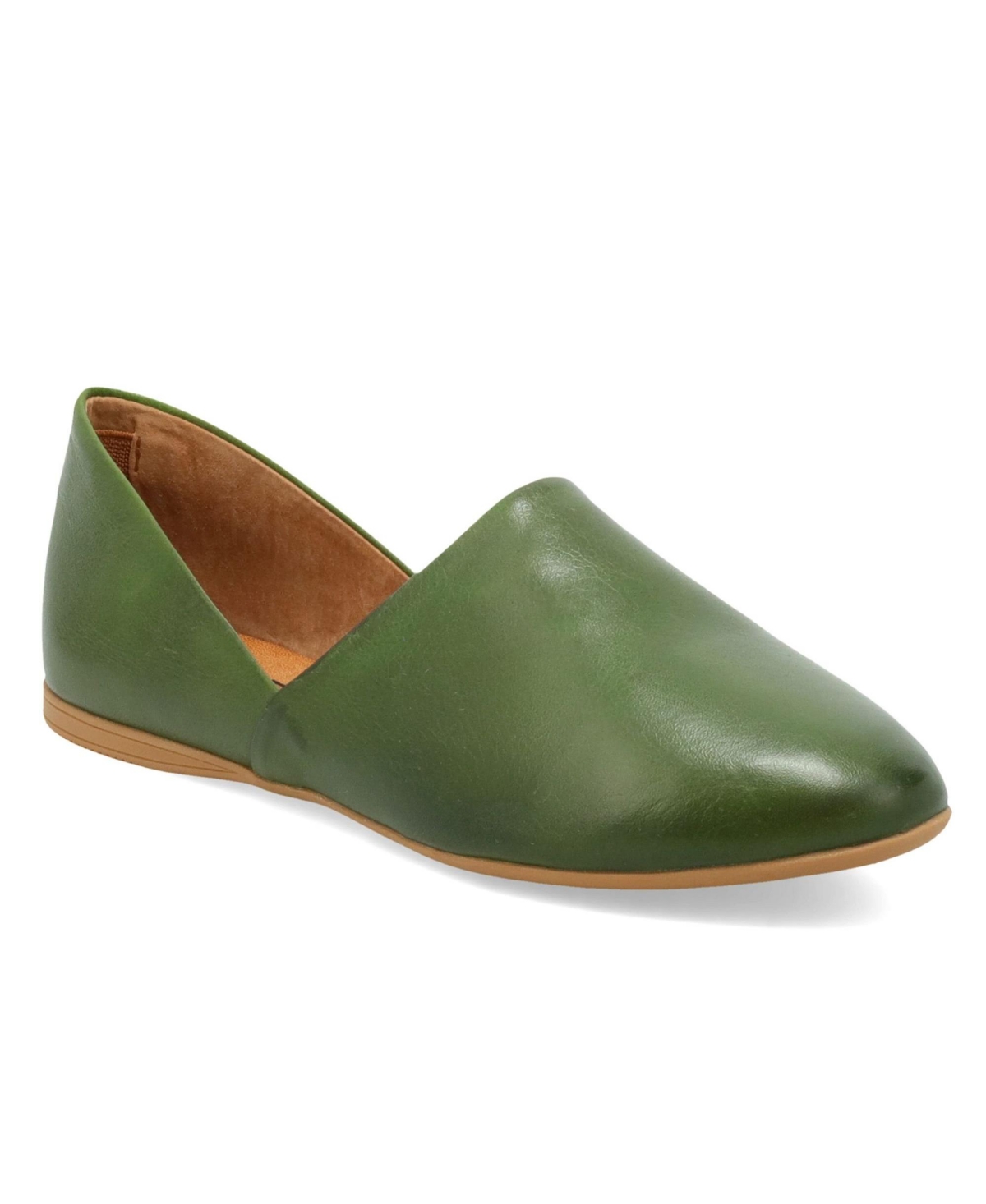 Click here for Miz Mooz Womens Kimmy Flats Ballet - Dark olive gr... prices