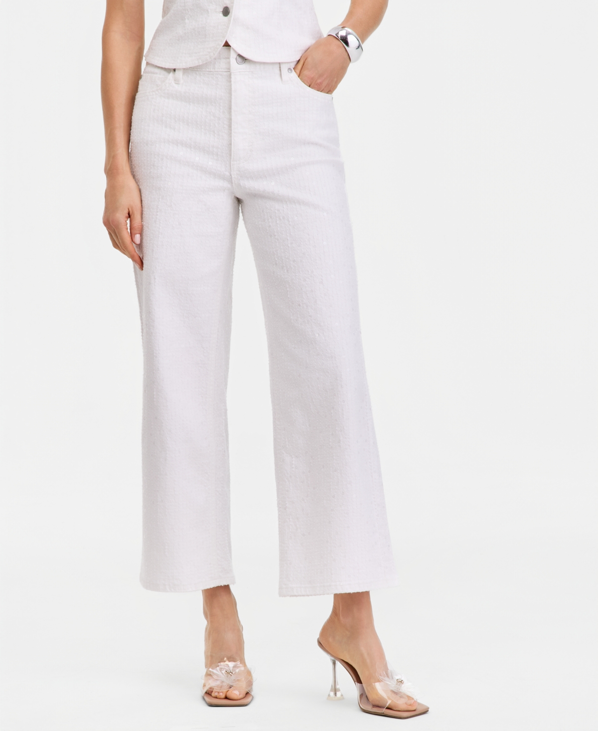 Click here for I.n.c. International Concepts Womens Wide Leg Sequ... prices