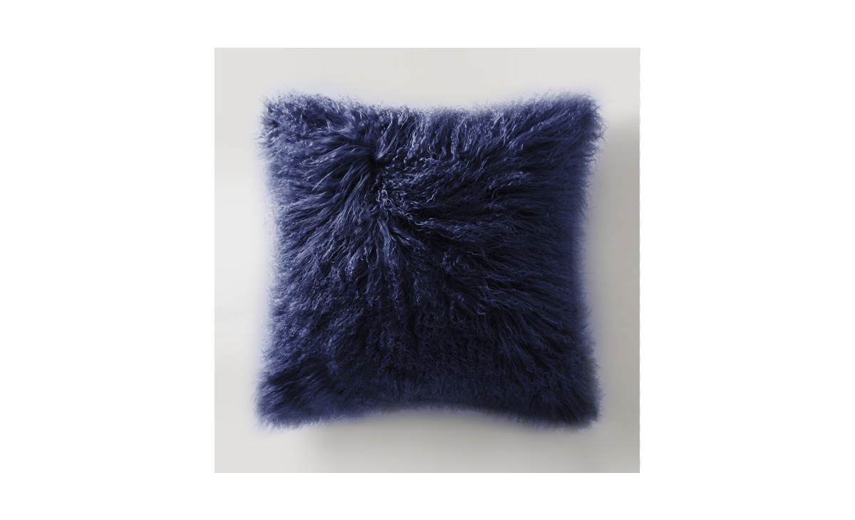 Click here for Mongolian Pillow 22" - Eclipse - Navy prices