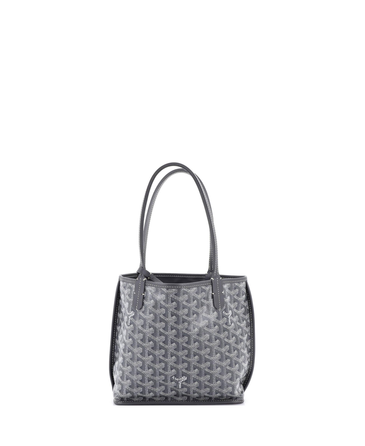 Click here for Pre-Owned Goyard Mini Anjou Reversible Tote Coated... prices