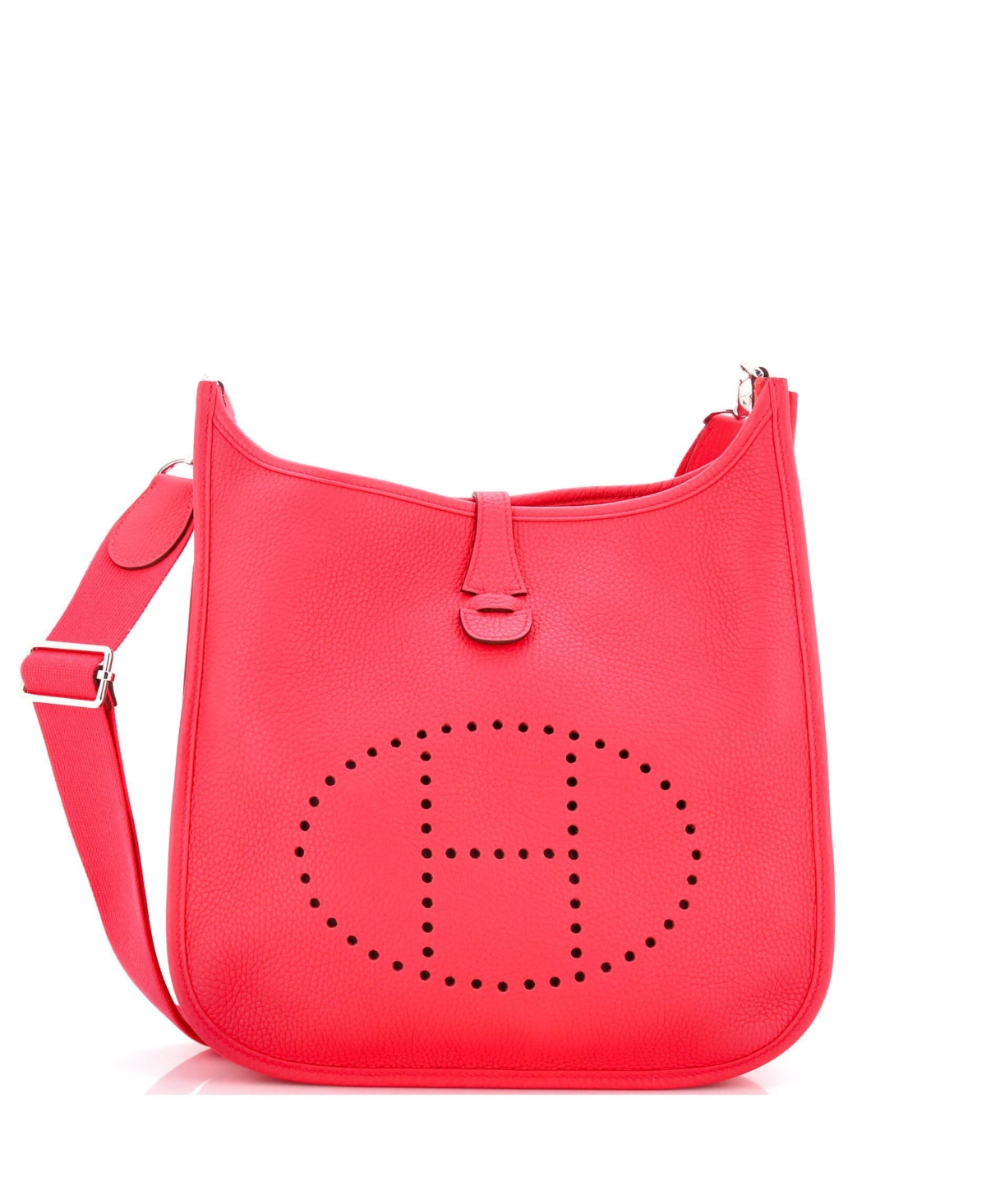 Click here for Pre-Owned HERMES Pm Evelyne Bag Gen Iii Clemence -... prices