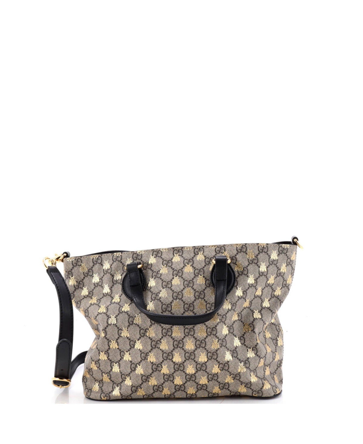 Click here for Pre-Owned Gucci Small Convertible Soft Tote Printe... prices