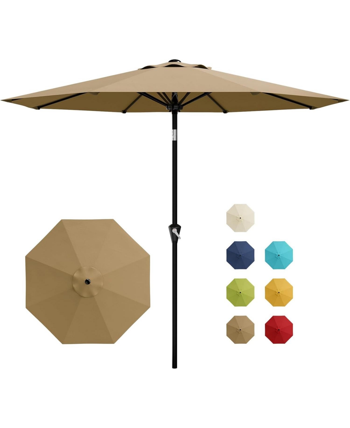 Click here for gaomon 10FT Patio Umbrella - Outdoor Table Umbrell... prices