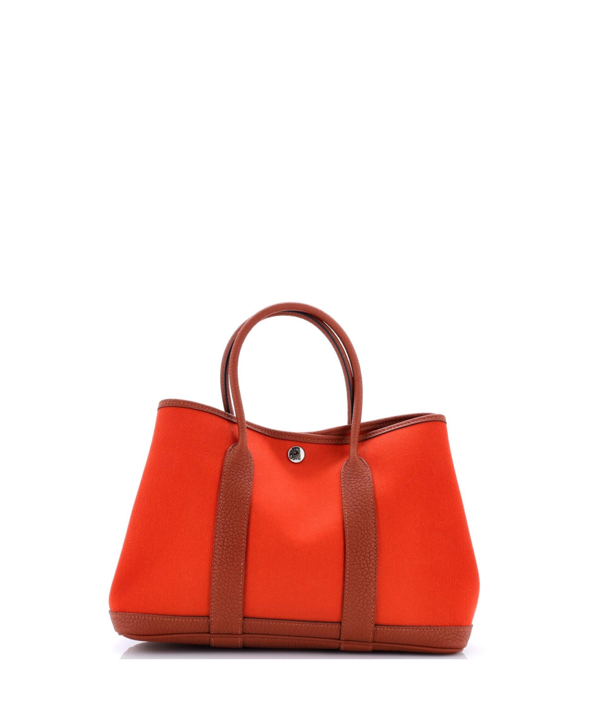 Click here for Pre-Owned HERMES 30 Garden Party Tote Toile and Le... prices