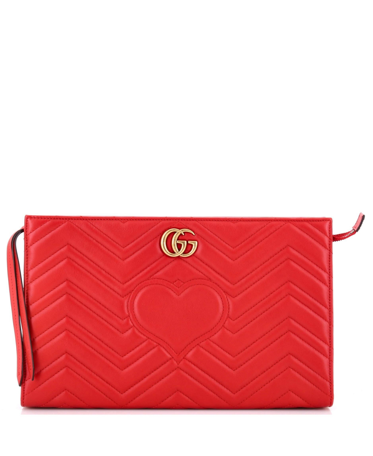 Click here for Pre-Owned Gucci Gg Marmont Clutch Matelasse Leathe... prices