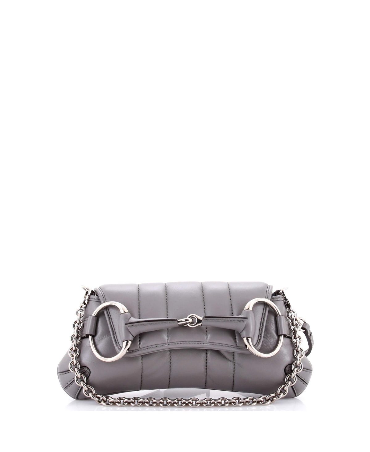 Click here for Pre-Owned Gucci Small Horsebit Chain Shoulder Bag... prices