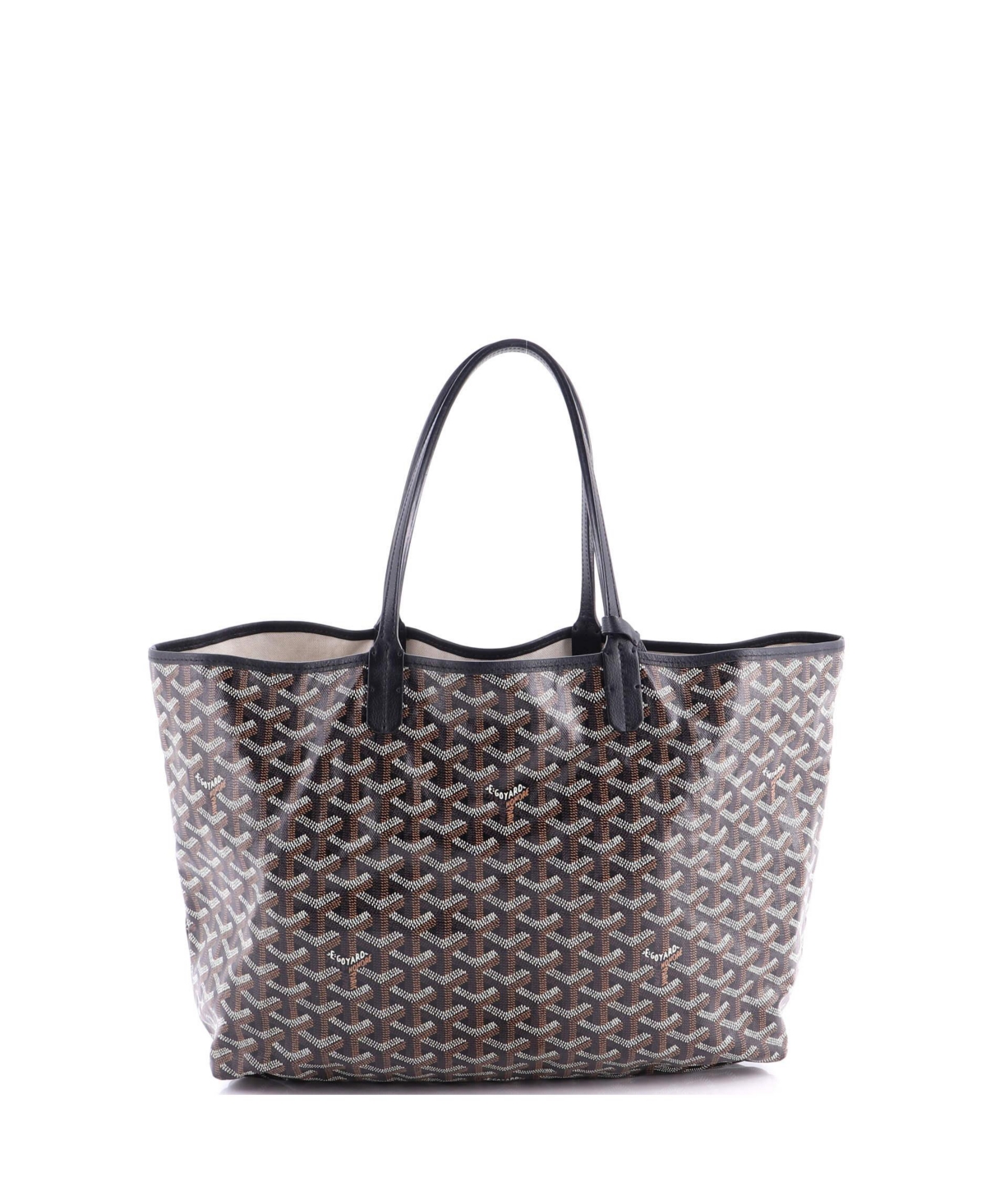 Click here for Pre-Owned Goyard Gm Saint Louis Tote Coated Canvas... prices