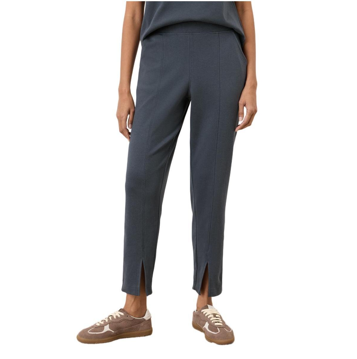 Click here for Pact Womens Airplane Tapered Leg Pant - Steel blue prices