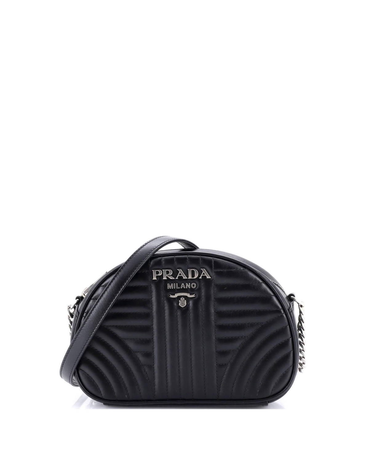 Click here for Pre-Owned Prada Small Dome Crossbody Bag Diagramme... prices