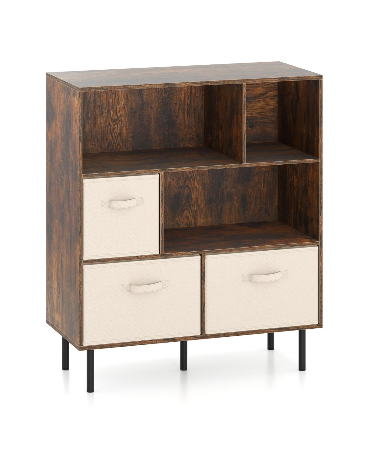 Click here for Slickblue 6 Cube Storage Organizer Shelf with Remo... prices