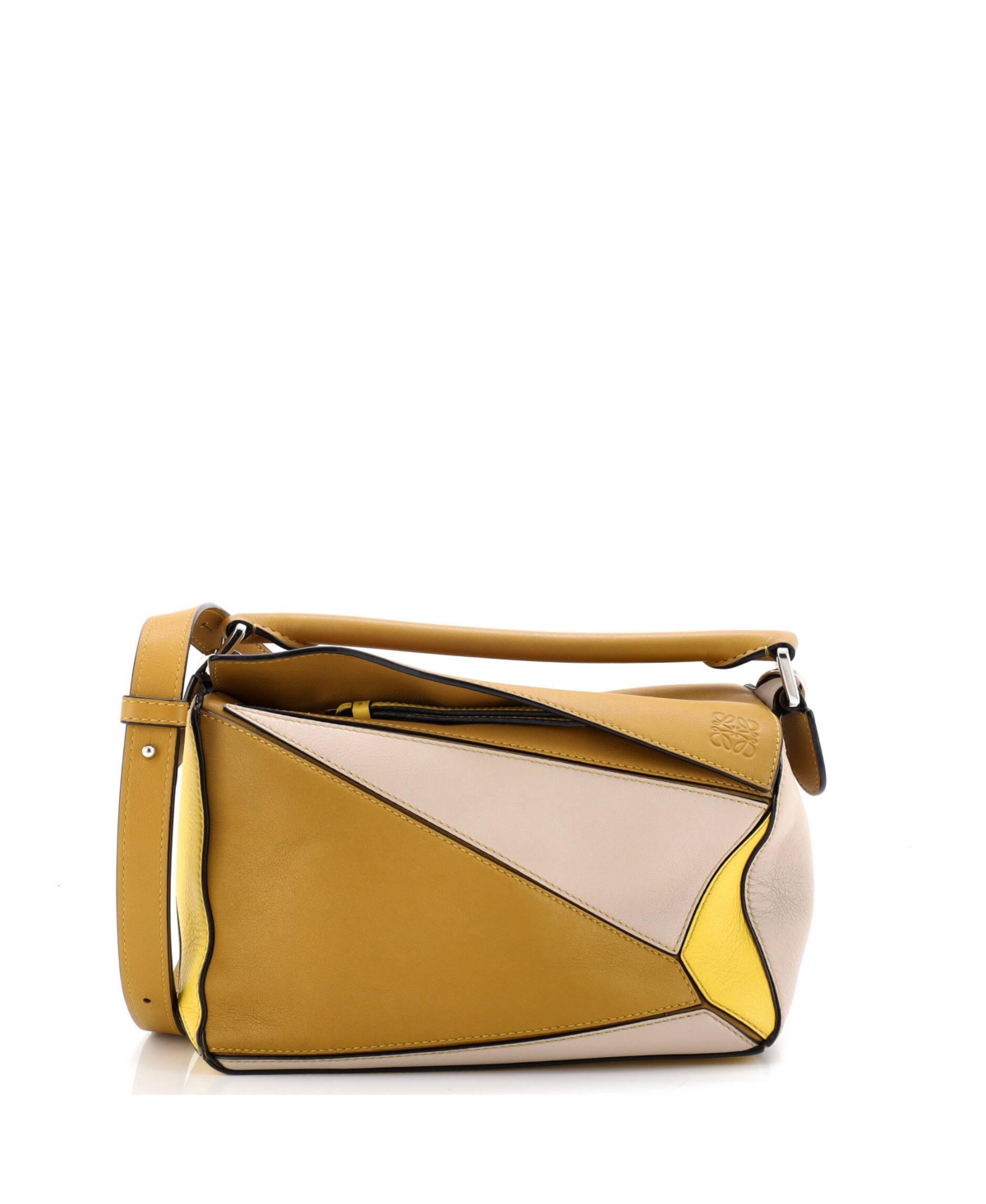 Click here for Pre-Owned Loewe Small Puzzle Bag Leather - Yellow prices