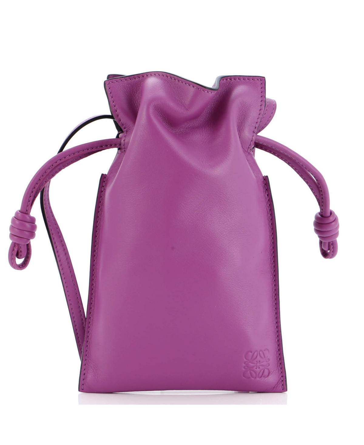 Click here for Pre-Owned Loewe Mini Flamenco Knot Bag Leather - P... prices