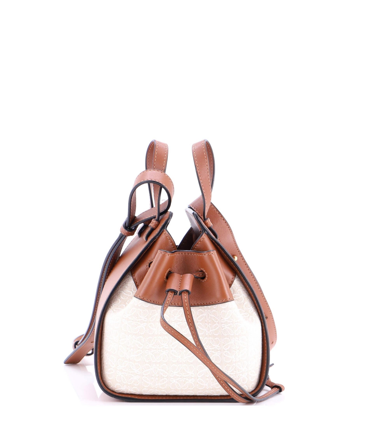 Click here for Pre-Owned Loewe Mini Hammock Bag Leather and Anagr... prices