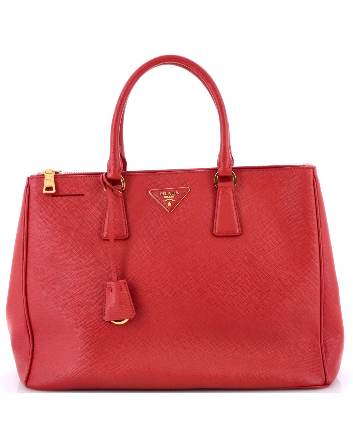 Click here for Pre-Owned Prada Large Galleria Double Zip Tote Saf... prices