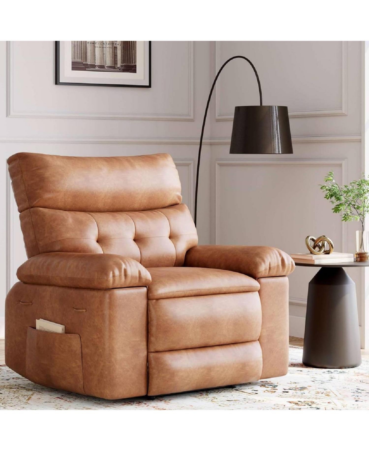 Click here for gaomon Oversized Manual Recliner Sofa Chair for Li... prices
