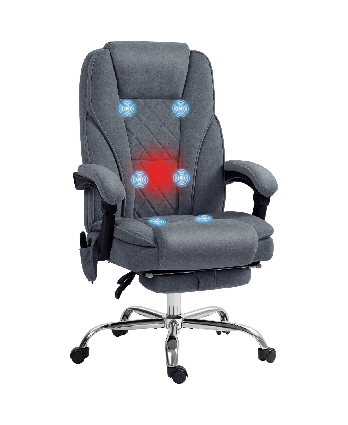 Click here for Boyel Living Massage Office Chair with Foot Rest E... prices