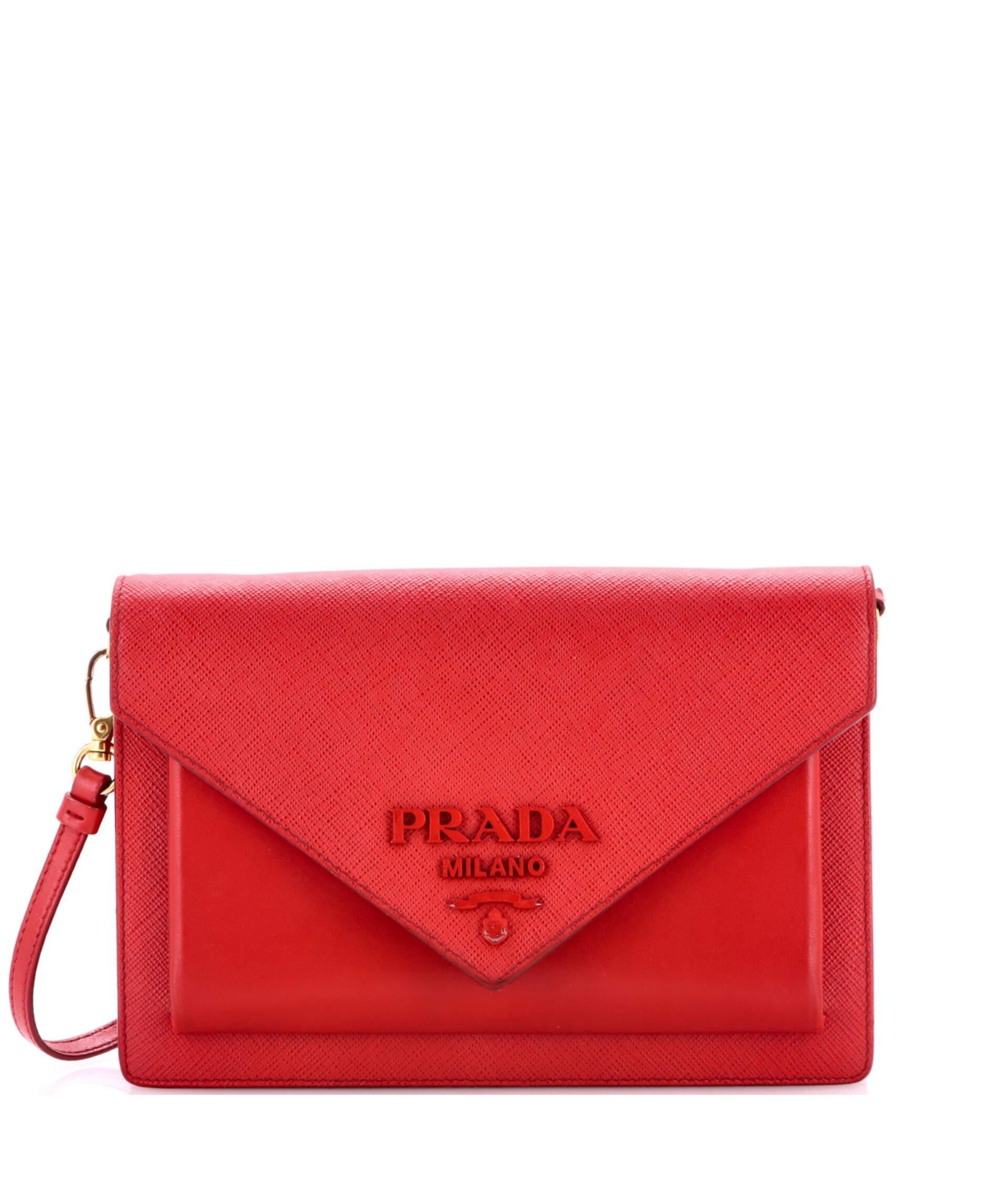 Click here for Pre-Owned Prada Mini Monochrome Envelope Crossbody... prices