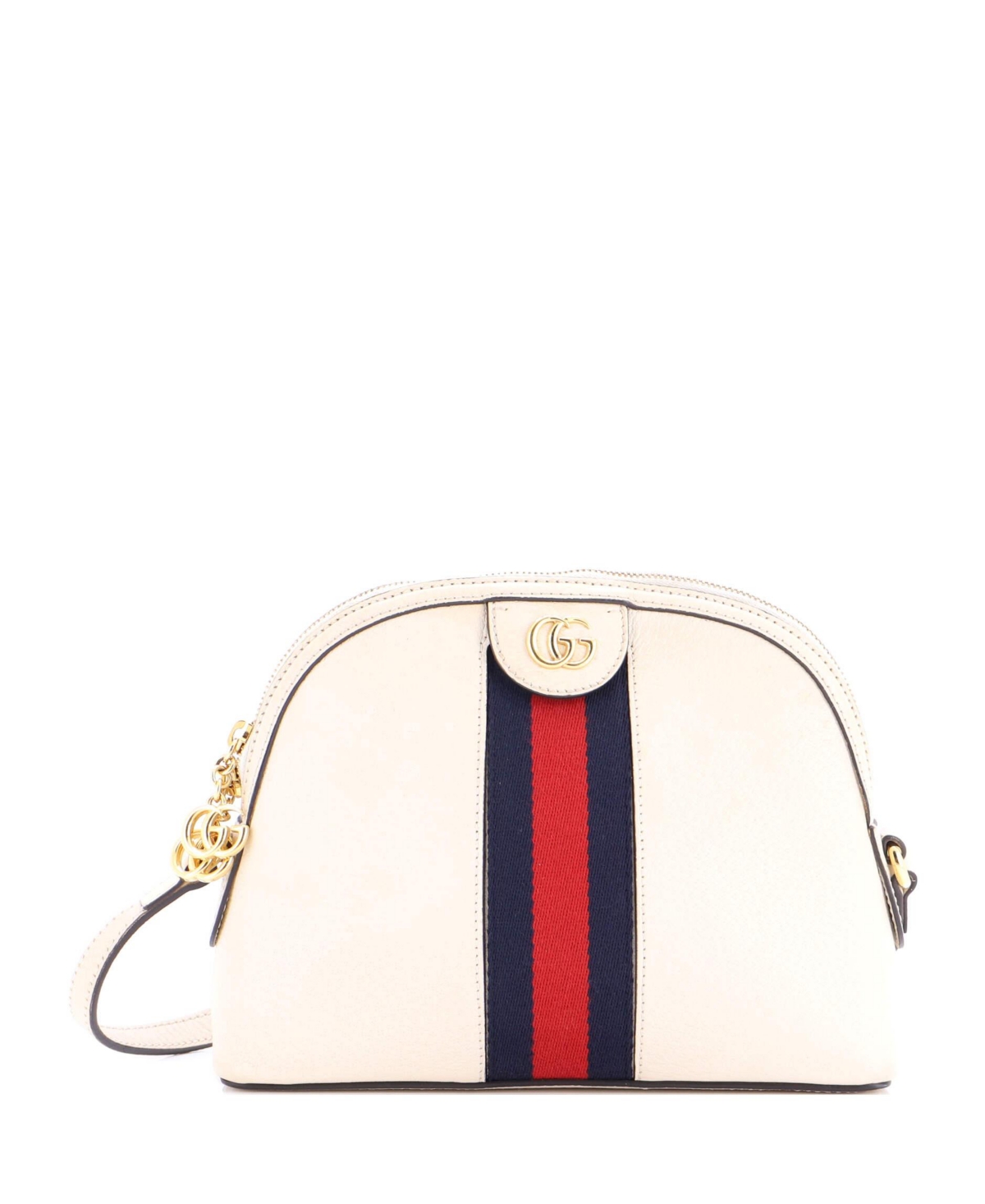 Click here for Pre-Owned Gucci Small Ophidia Dome Shoulder Bag Le... prices